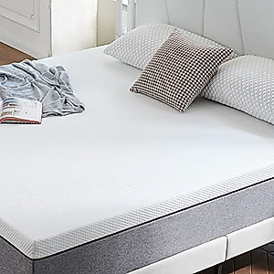 S SECRETLAND Queen Mattress, 10 inch Gel Memory Foam Mattress with CertiPUR-US Bed Mattress in a Box for Sleep Cooler & Pressure Relief, Medium Firm Queen Size 60" x 80"