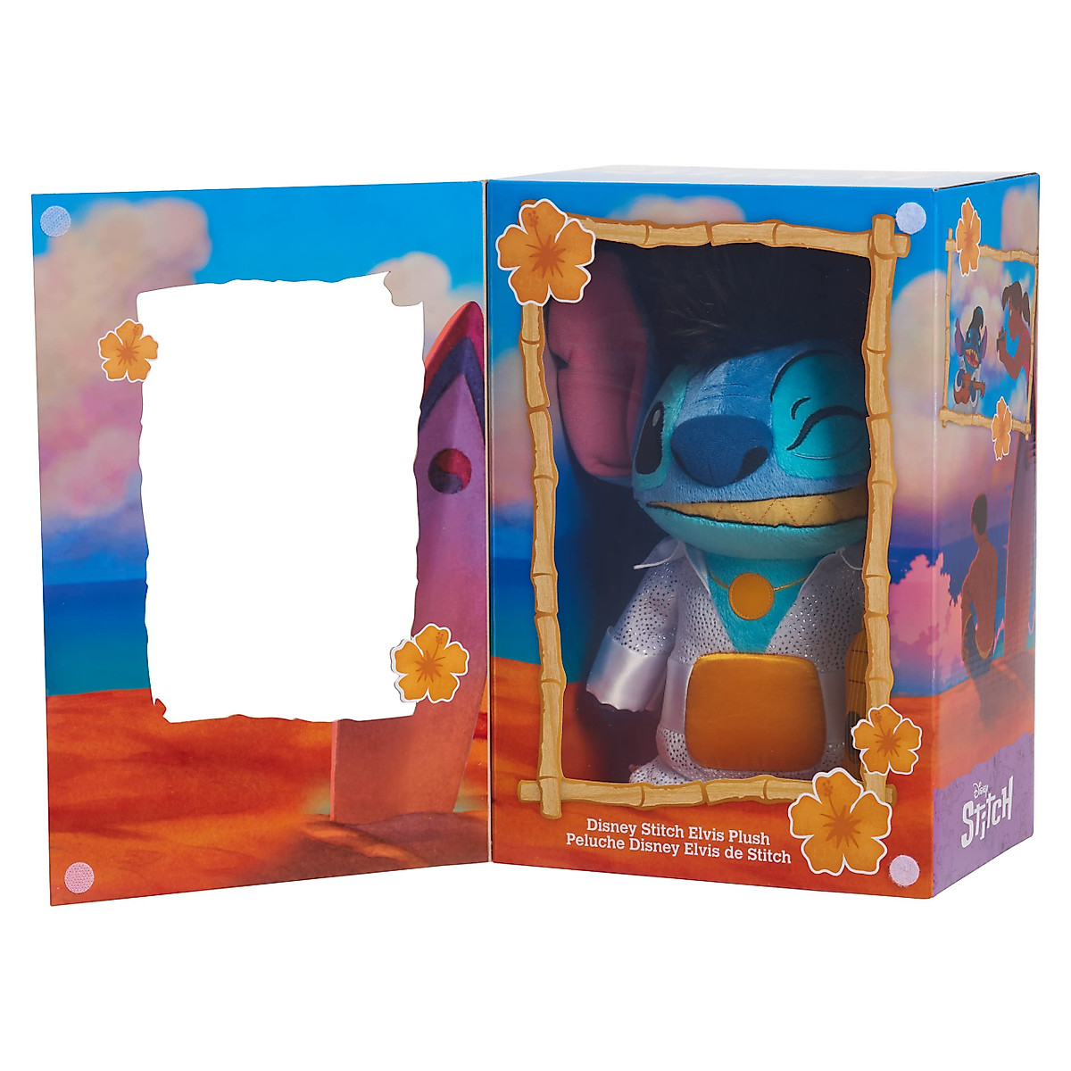 Just Play STITCH Disney Elvis Stitch Collector Plush Stuffed Animal, Alien, Officially Licensed Kids Toys for Ages 3 Up, Amazon Exclusive