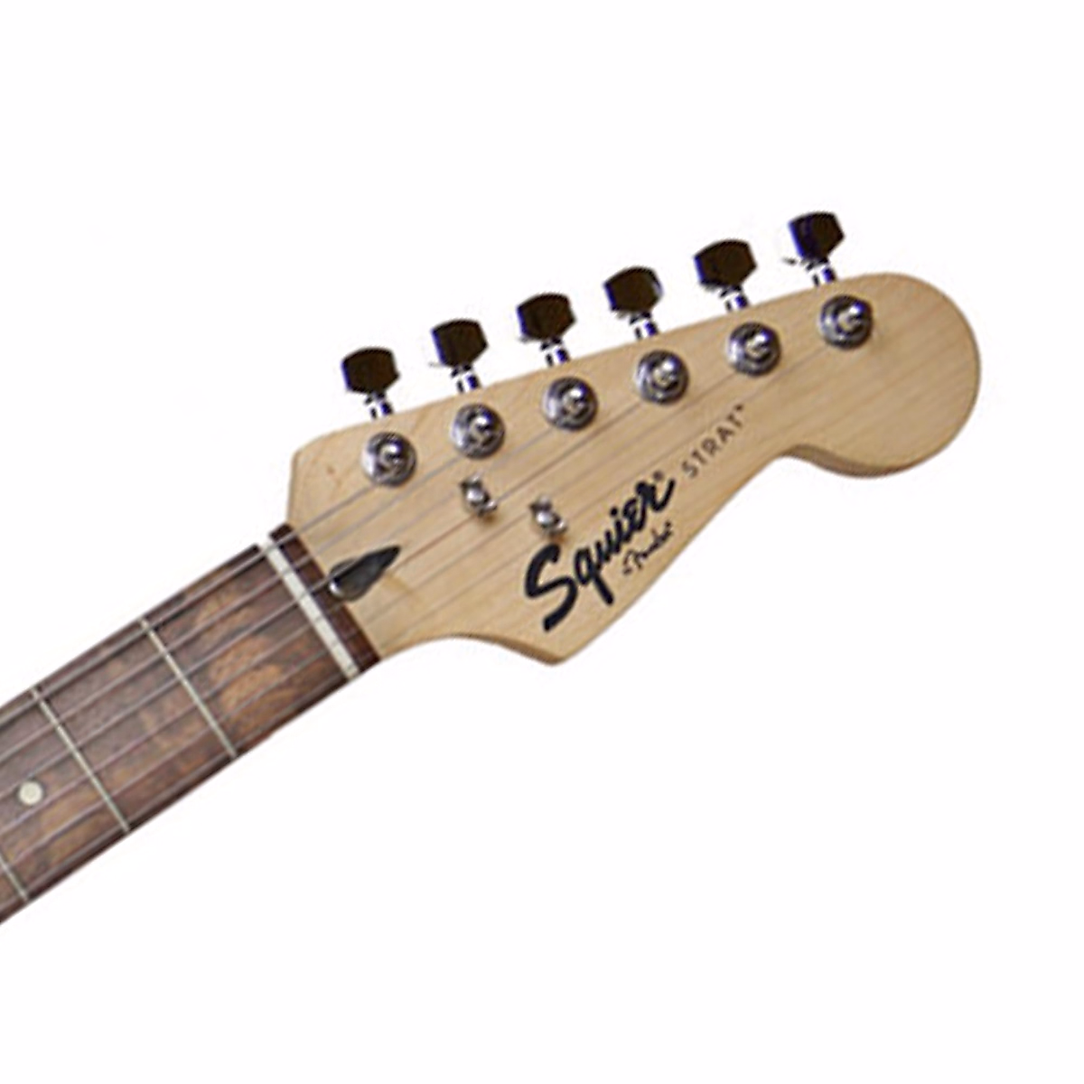 Fender Squier Short Scale 24-Inch Strat Electric Guitar with Frontman 10G Amp, Strap and Picks - Olympic White