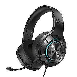 HECATE by Edifier G30 II Wired Gaming Headset, 7.1 Virtual Surround Sound Gaming Headphones with Detachable Noise Cancelling Microphone for PC/MAC/PS4/PS5, RGB Lighting