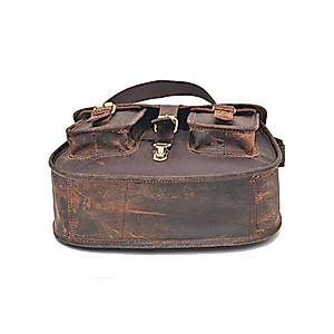 14 Inch Leather crossbody bags Purse Women Shoulder Bag Satchel Ladies Tote Travel Purse full grain Leather