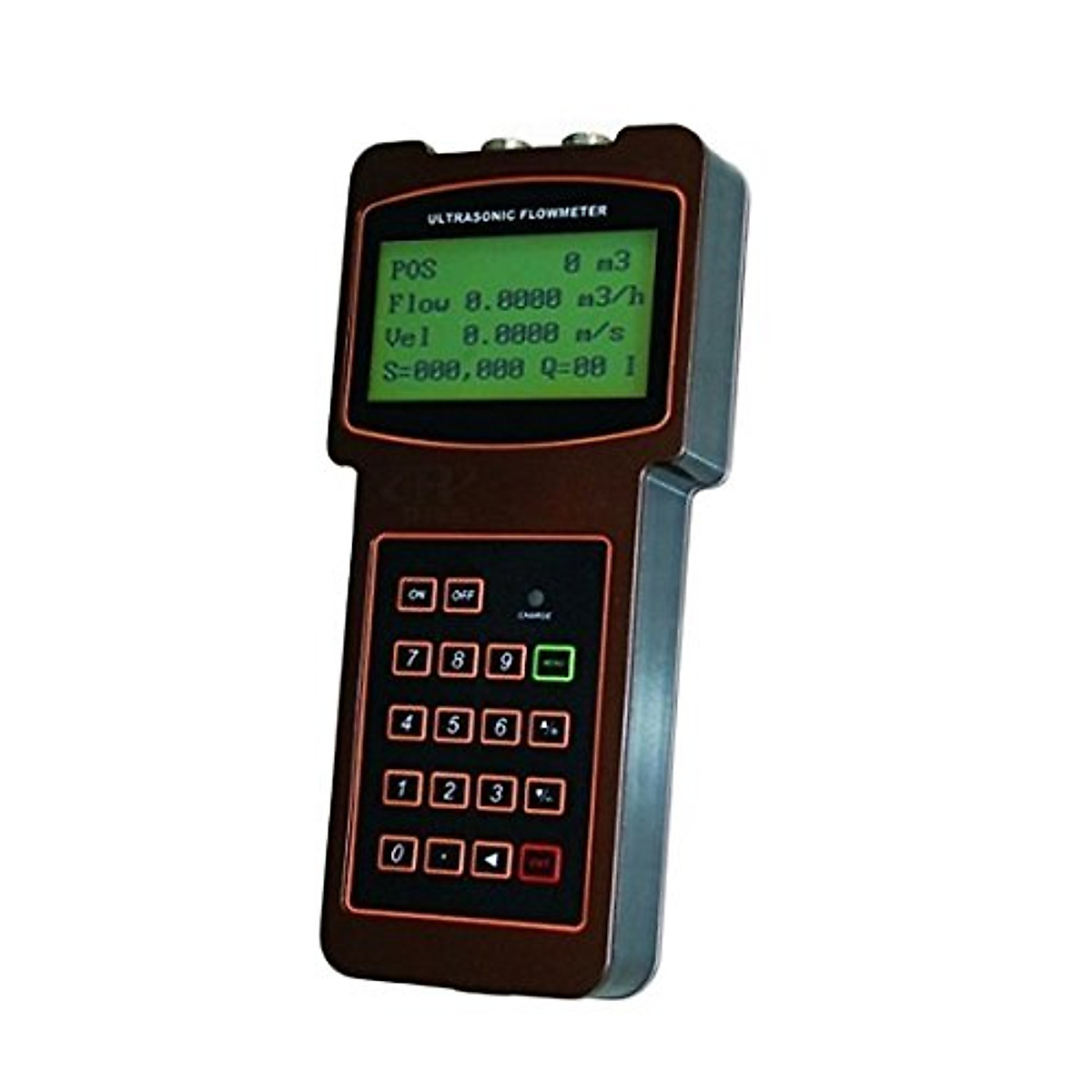 TR-DTI-100H-HS + HM DTI Velocity Meter Digital Transit-Time Ultrasonic Flow Meter for Milk DN15 ~ DN300mm Pipe Size with HS HM Transducer -40~90 C Bracket Sensor Water Flowmeter