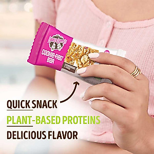 Lenny & Larry's Cookie-fied Plant-Based Protein Bar, Vegan and Non-GMO, Strawberries & Crème, 45 g, (Pack of 9)