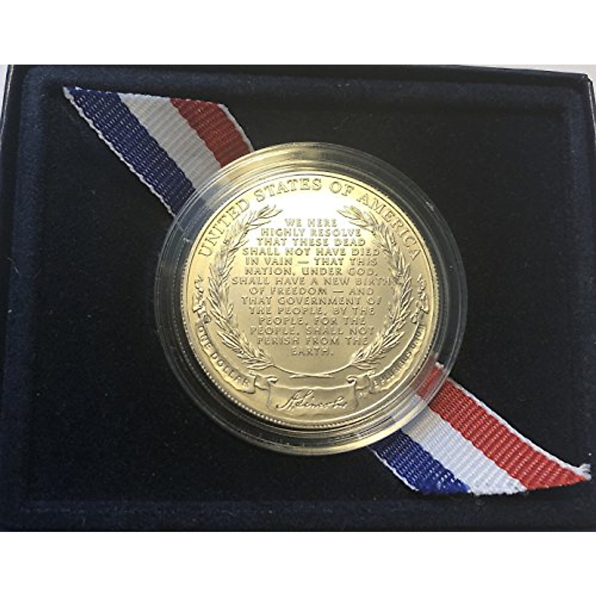 2009 P Silver Abraham Lincoln Dollar About Uncirculated US Mint