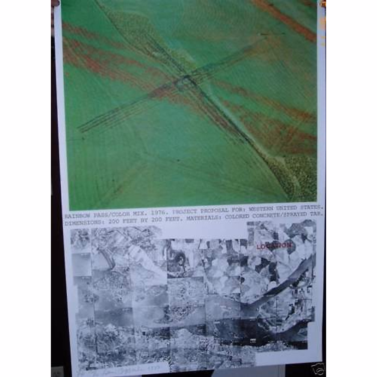 DENNIS OPPENHEIM ORIG LTD ED SIGNED & DESIGNATED