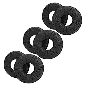 Lazmin112 3 Pairs Ear Pads, Replacement Headset Cushion Cover Fit for Sony MDR‑ZX100 ZX300 V150 V250 Headphone