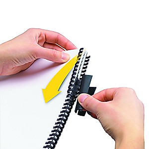 Swingline GBC Binding System, Manual, Desktop Binding Punch, 6 Sheet Punch Capacity, ProClick P50 (2515650) , Blue