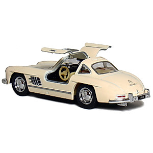 5 1954 Mercedes-Benz 300 SL Coupe 1:36 Scale (Beige). by Kinsmart