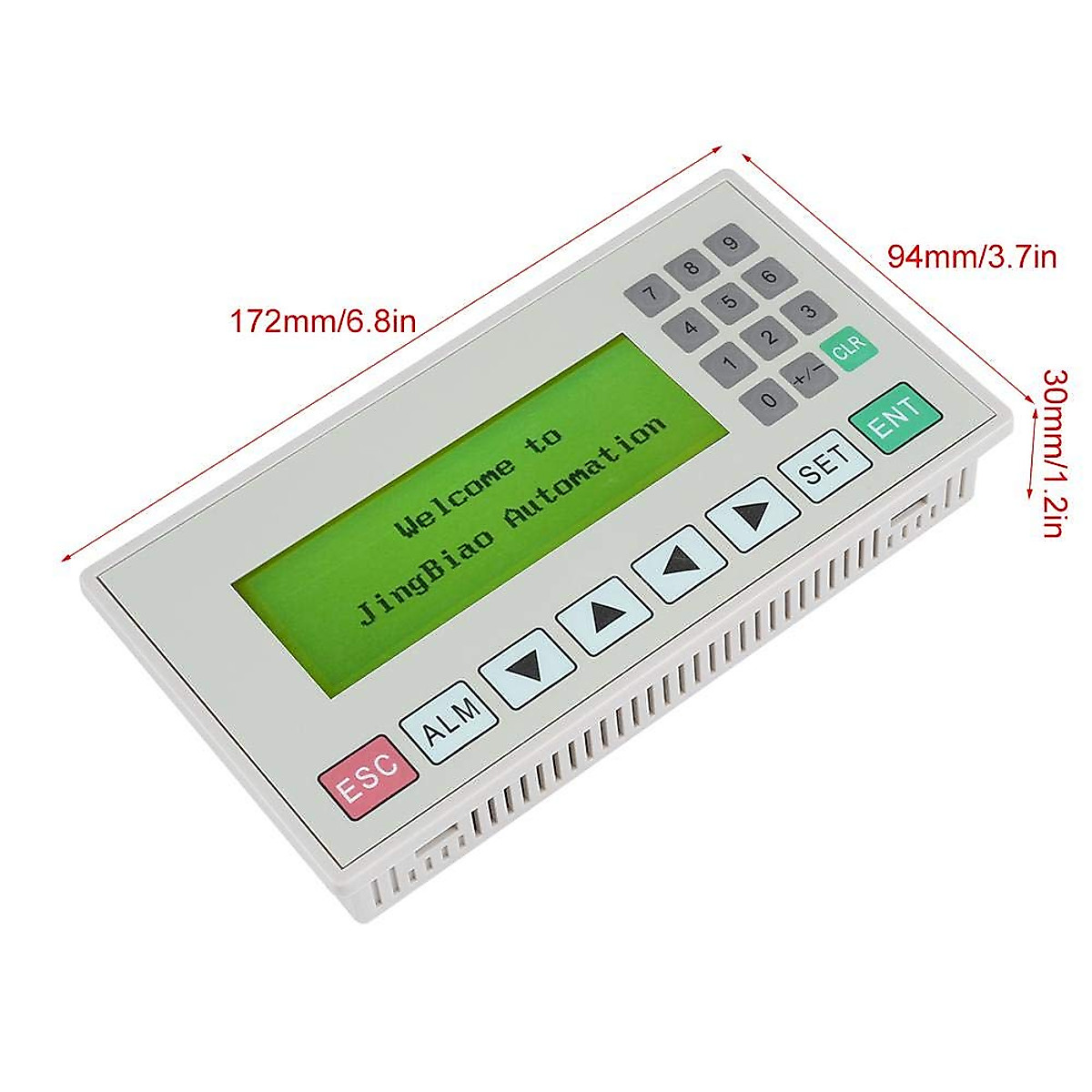 OP320-A 3.7 inch Text Display HMI Support S485/RS232 Communication Port With Cable For PLC