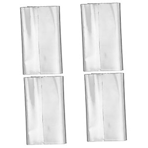SOLUSTRE 4pcs Sheet Zinc Element Plate Zinc Electrode Strips Zinc Plating Strips Fruit Battery Science Kit Experiment Anode Science Experiment Supplies Electrode Material Zinc Anode Silver
