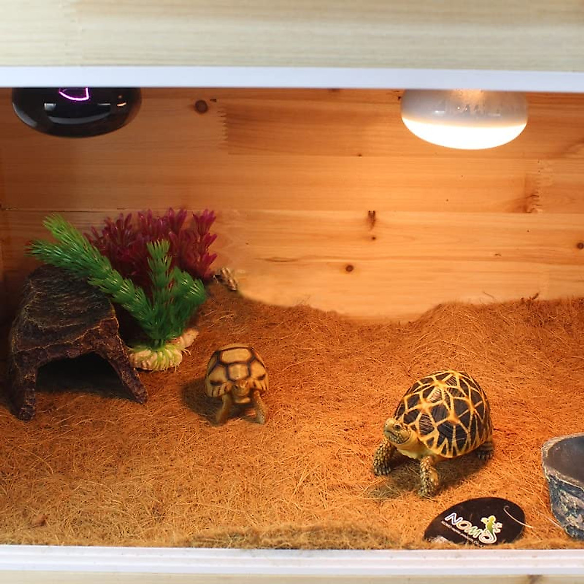 BATRC SYXYSM Natural Coconut Palm Fiber Mat Reptile Lizard Snake Chameleon Carpet Reptile Supplies Moisture-Proof Substrate (Size : 5.75 * 15.75in)