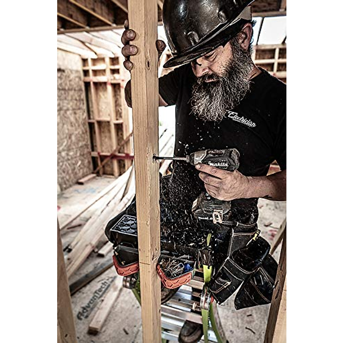 Little Giant Ladders, King Kombo, Professional, 6 Ft. A Frame, 10 Ft. Extension, Fiberglass, Type 1AA, 375 lbs Weight Rating, (13610-001)