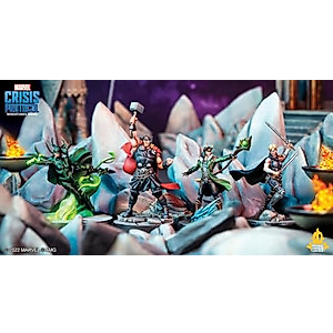 Marvel: Crisis Protocol Asgardians Affiliation Pack - United Might of Asgard! Tabletop Superhero Game, Ages 14+, 2 Players, 90 Minute Playtime, Made by Atomic Mass Games