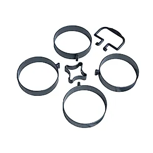 Fried egg rings, Fried Egg Rings Mold, Pancake mold Maker, Cookie Cutters Mini Flower Molds Cutter for Baking