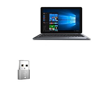 BoxWave Adapter Compatible with Chuwi Hi10 Air - USB-A to C PortChanger (5-Pack), USB Type-C OTG USB-A Convert Charging Data for Chuwi Hi10 Air - Metallic Silver