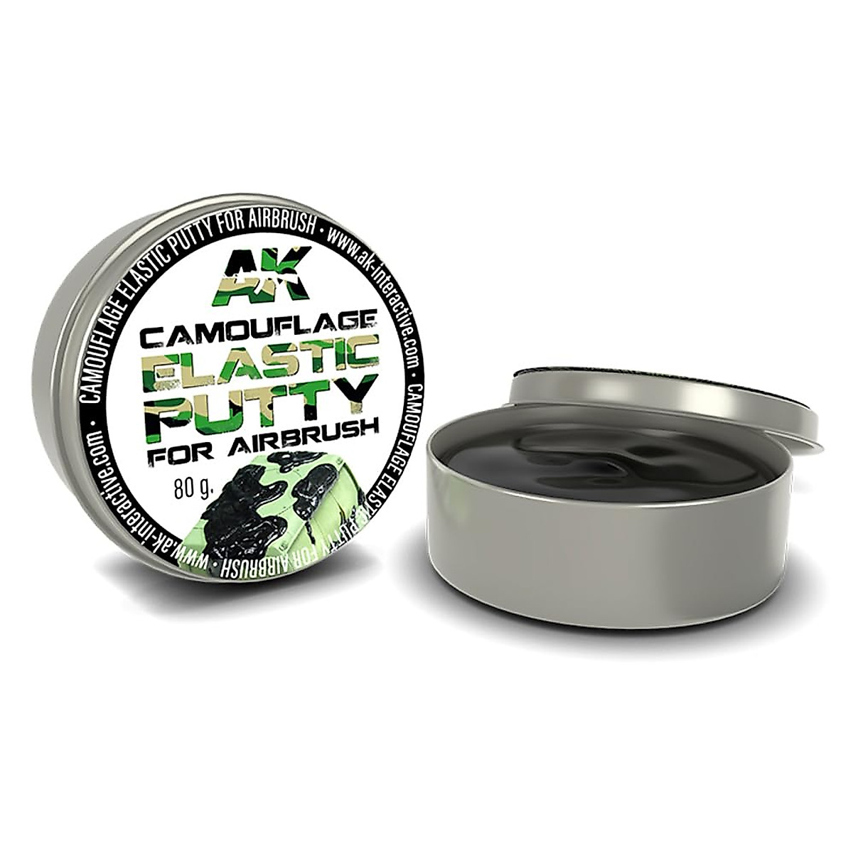 AK Tools AK8076 Camouflage Elastic Putty (80g)