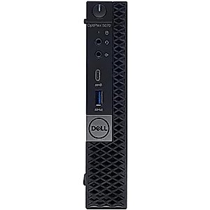 Dell Optiplex 5070 Micro MFF Desktop PC Intel i5-9500T, 16GB DDR4 New 256GB SSD+128GBNVme, WiFi BT HDMI New KB & Mouse Windows 11 Pro (Renewed)