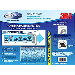 Whynter ARC-FIL-3M 3M Filter for ARC-14S, ARC-14SH and ARC-143MX