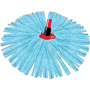 Vileda Microfibre mop Strips, Universal Head, Blue, Talla unica