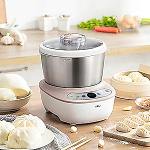Bear HMJ-A50B1 Dough Maker with Ferment Function, Microcomputer Timing, Face-up Touch Panel, 4.5Qt, 304 Stainless Steel