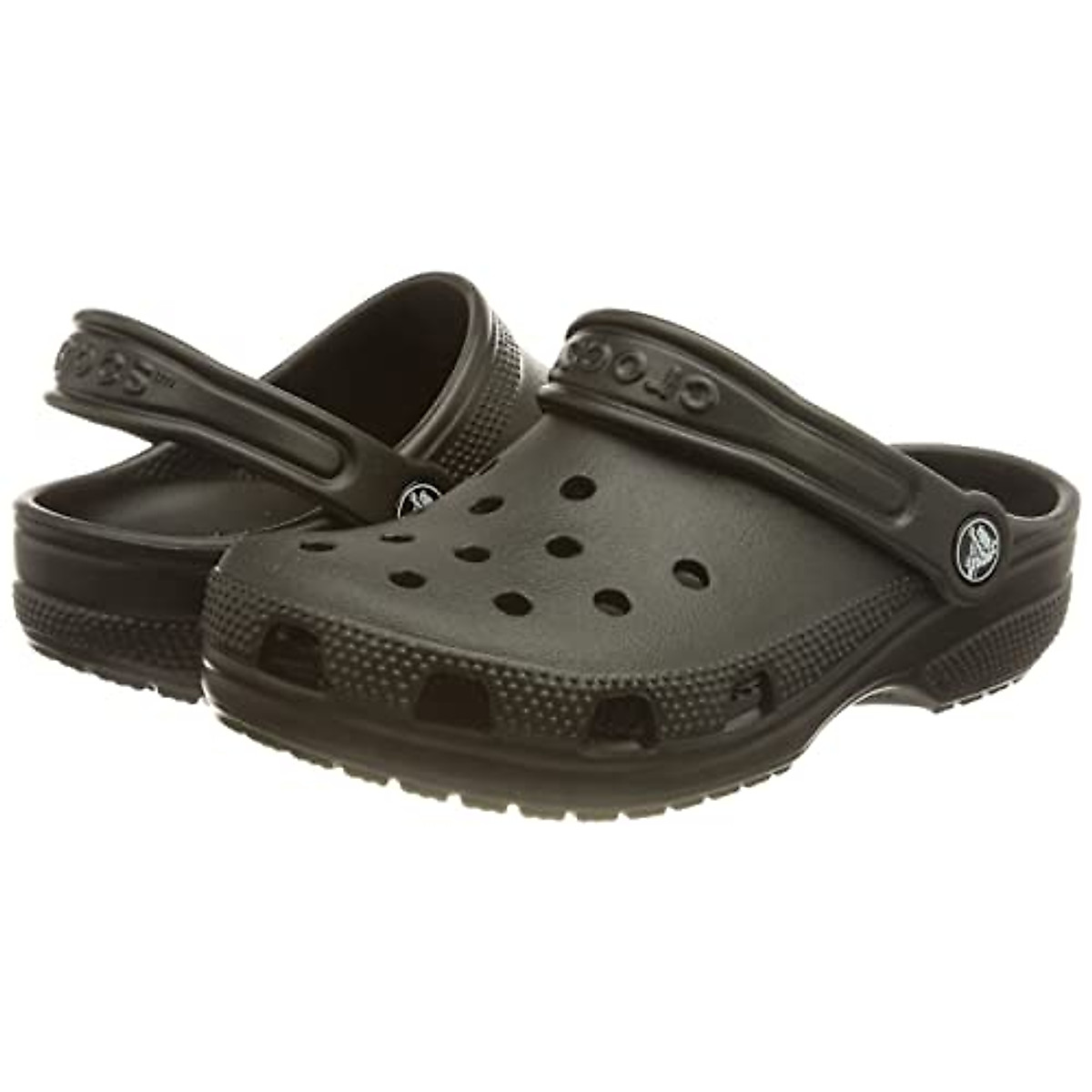Crocs Kids' Classic Clog , Black/Black, 13 Little Kid