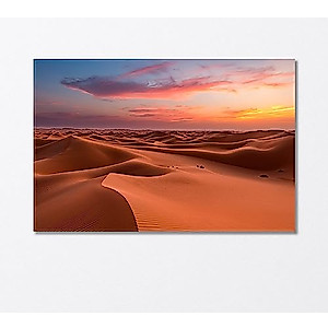 Sand Dunes in Liwa UAE Canvas Print 1 Panel / 36x24 inches