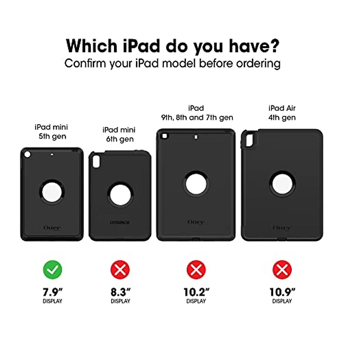 OtterBox Made for Kids Case for iPad Mini 5th Gen - Slinky