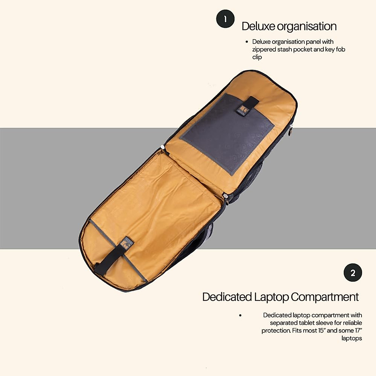 OGIO Axle 17" Laptop Backpack - Black