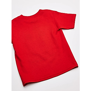 Sesame Street boys Sesame Street Short Sleeve T-shirt - Elmo, Cookie Moster T Shirt, Red, 2 US