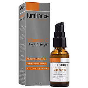 Lumirance Vitamin C Eye Lift Serum, Minimizes the Look of Wrinkles and Crows Feet, Helps with Firming and Dark Circles, 30ml/1 fl oz