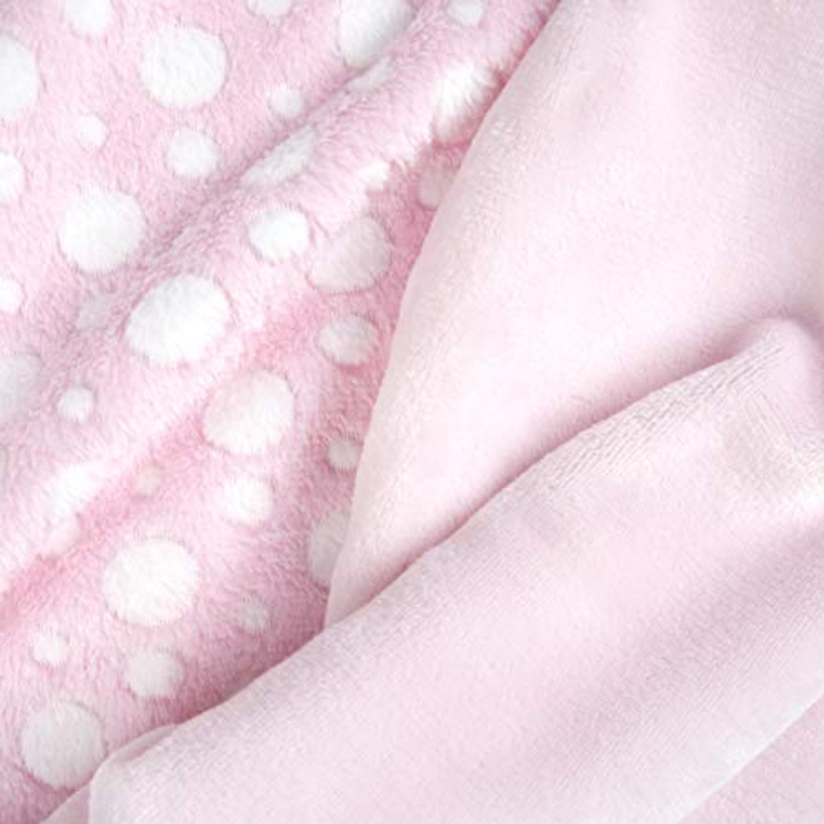 Tadpoles Plush Comfort Baby Security Blanket & Lovie 2PC Set, Pink Bubbles & Bunny Best Friend
