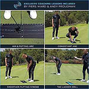 ME AND MY GOLF Stroke Trainer - Putting Arc and Aim Target - Includes Instructional Training Videos
