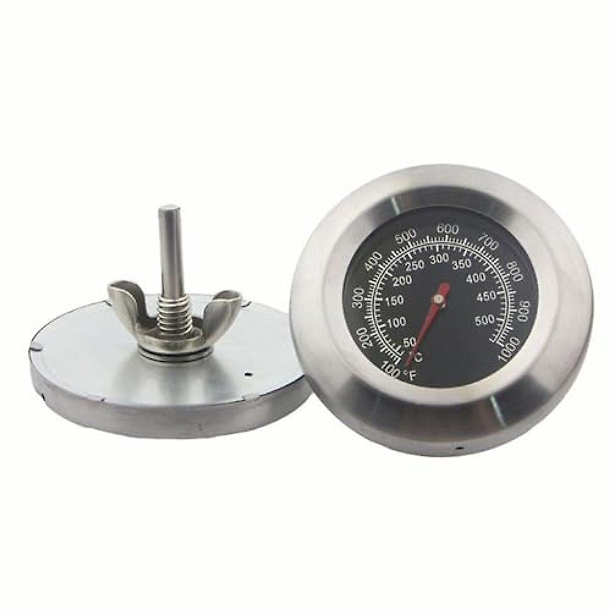 CAZSTYK Stainless Oven for Grill Food 100-500℃/100-1000℉ Temperature Meter