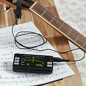 Amazon Basics 3 in 1 Metronome Tuner - Designed for Guitar, Bass, Violin and Ukulele