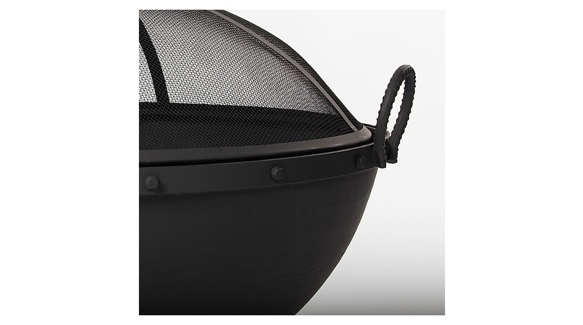Titan Hemisphere Fire Pit | Durable 32" Cast Iron Design
