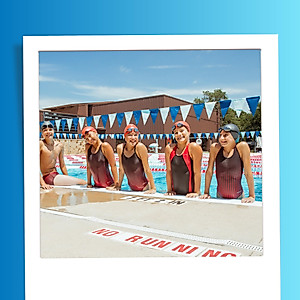 Sporti Antifog Snapper Jr. Goggle - Aqua