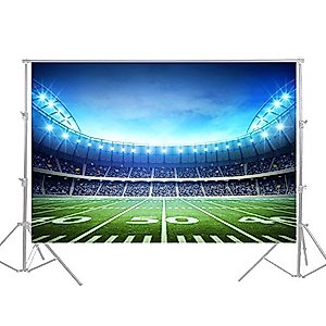 HUAYI Football Field Backdrop Newborn Photography Props Photography Background Baby Photo Studio Props 5x7ft YJ-024