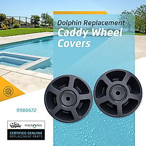 Dolphin Genuine Replacement Part — Wheel Cover for Universal Caddy — 9980672
