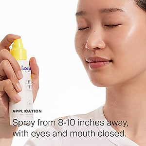 Supergoop! (Re)setting Refreshing Mist, 3.4 fl oz - SPF 40 PA+++ Facial Mist - Sets Makeup, Refreshes UV Protection & Helps Filter Pollution - Light, Natural Scent