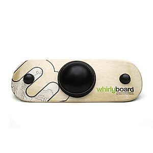 Whirly Board Wide Standing Desk Balance Board & Half-Ball Balance Trainer