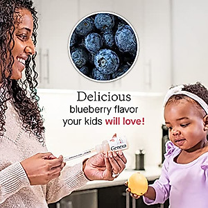 Genexa Infants’ Acetaminophen Oral Suspension | for Babies | Temporarily Relieves Pain and Fever Symptoms | 160 mg per 5 mL | Organic Blueberry Flavor | 2 Fluid Ounces