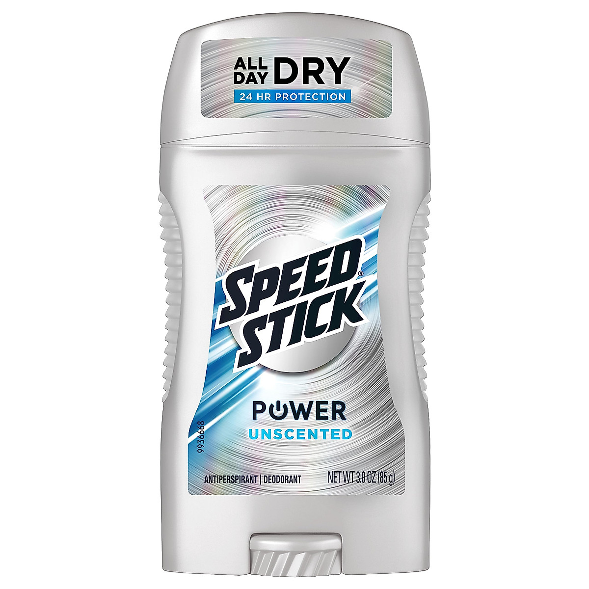 Speed Stick Men's Antiperspirant Deodorant, Unscented, 3 Ounce, 4 Pack