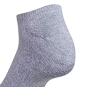 adidas Women's Athletic 6-Pack Show Socks for Secure Fit, Cushioned Comfort, Low Profile, Grey/Bliss Pop/Clear Mint, M