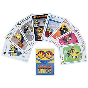 Exploding Minions by Exploding Kittens - A Russian Roulette Card Game, Easy Family-Friendly Party Games - for Kids, Teens & Adults - 2-5 Players