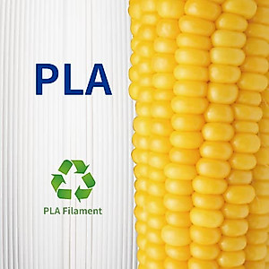 JUSTMAKER Matte PLA+ 3D Printer Filament, Upgrade Cardboard Spool, Dimensional Accuracy +/-0.03mm, 1.75mm, 1kg