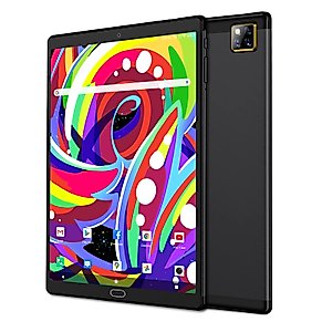 Tablet 10 inch, Android 11.0 GMS Tablets with 4GB RAM 64GB Storage, 128GB Expandable, Quad Core, 10" 1280x800 IPS HD Screen, 6000mAh Battery, 13 MP Camera Support 5.0 Bluetooth, GPS, Dual Wifi 5G＆2.4G