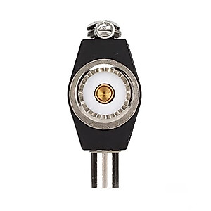 Heayzoki Lightning Surge Protector,1/4 Wavelength Short Circuit Lightning Arrestor, PL259 Female to PL259 Female Coaxial Lightning Arrestor