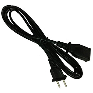 UpBright AC IN Charger Cord Cable Compatible with Cen-Tech 4-in-1 Power Pack Jump Starter 08884 39954 60666 69401 NP7UA182C1 3 in 1 38391 56349 60657 62306 62376 64083 NP7UA170C1 12V 17AH 18AH Battery