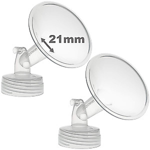 Nenesupply 21mm 2 pc Flanges Compatible with Spectra S2 Spectra S1 9 Plus Breastpumps Replacement to Spectra Pump Parts and Spectra Flange. Compatible with Spectra S2 Parts and Spectra 21mm