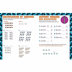 The Best and Biggest Fun Workbook for Minecrafters Grades 3 & 4: An Unofficial Learning Adventure for Minecrafters